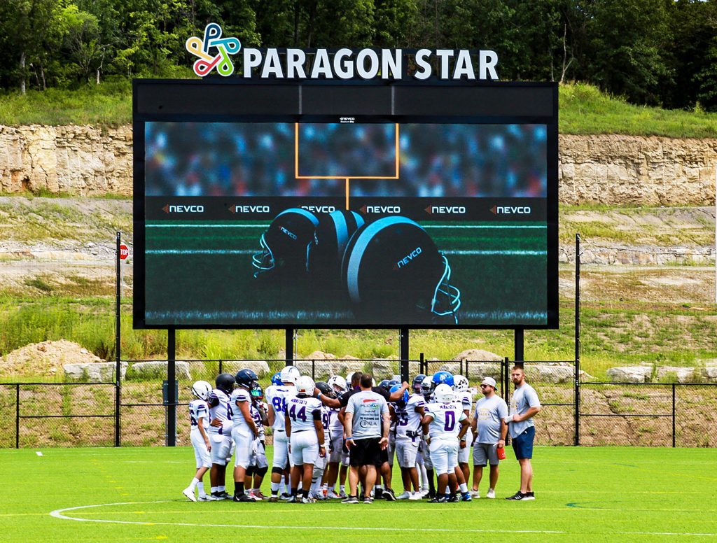 Nevco Video Displays Light Up New Paragon Star Complex
